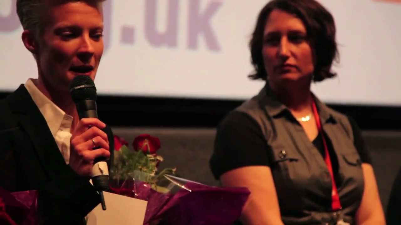 Q&A with Maja Borg at FUTURE MY LOVE premiere - YouTube