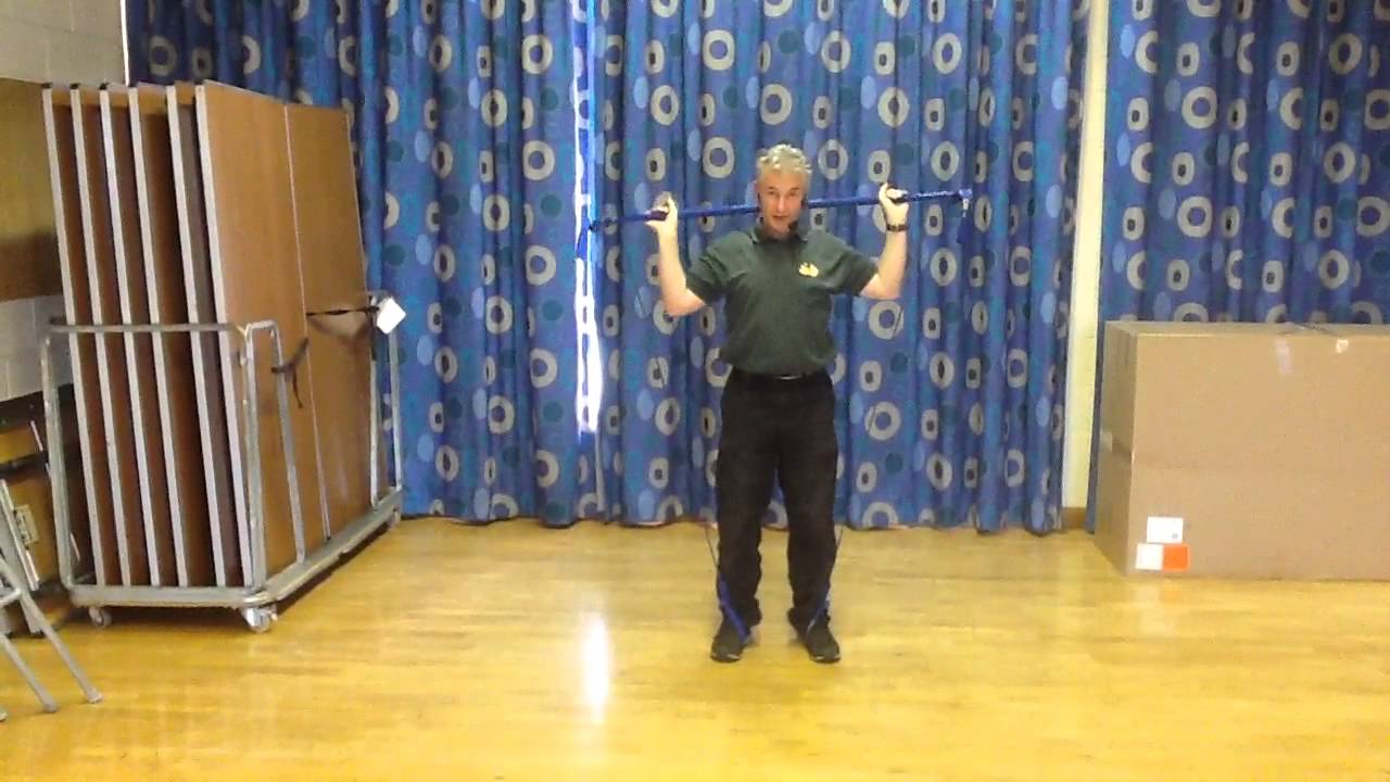 Gymstick Shoulder Exercise Variations - YouTube