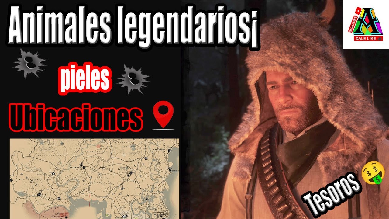 Cazando a los Animales legendarios en Red Dead Redemption 2 - YouTube