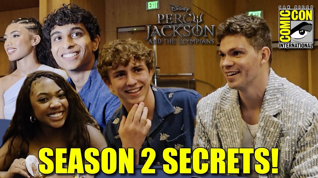Percy Jackson and the Olympians Season 2 Secrets: SDCC 2025 Interview ...