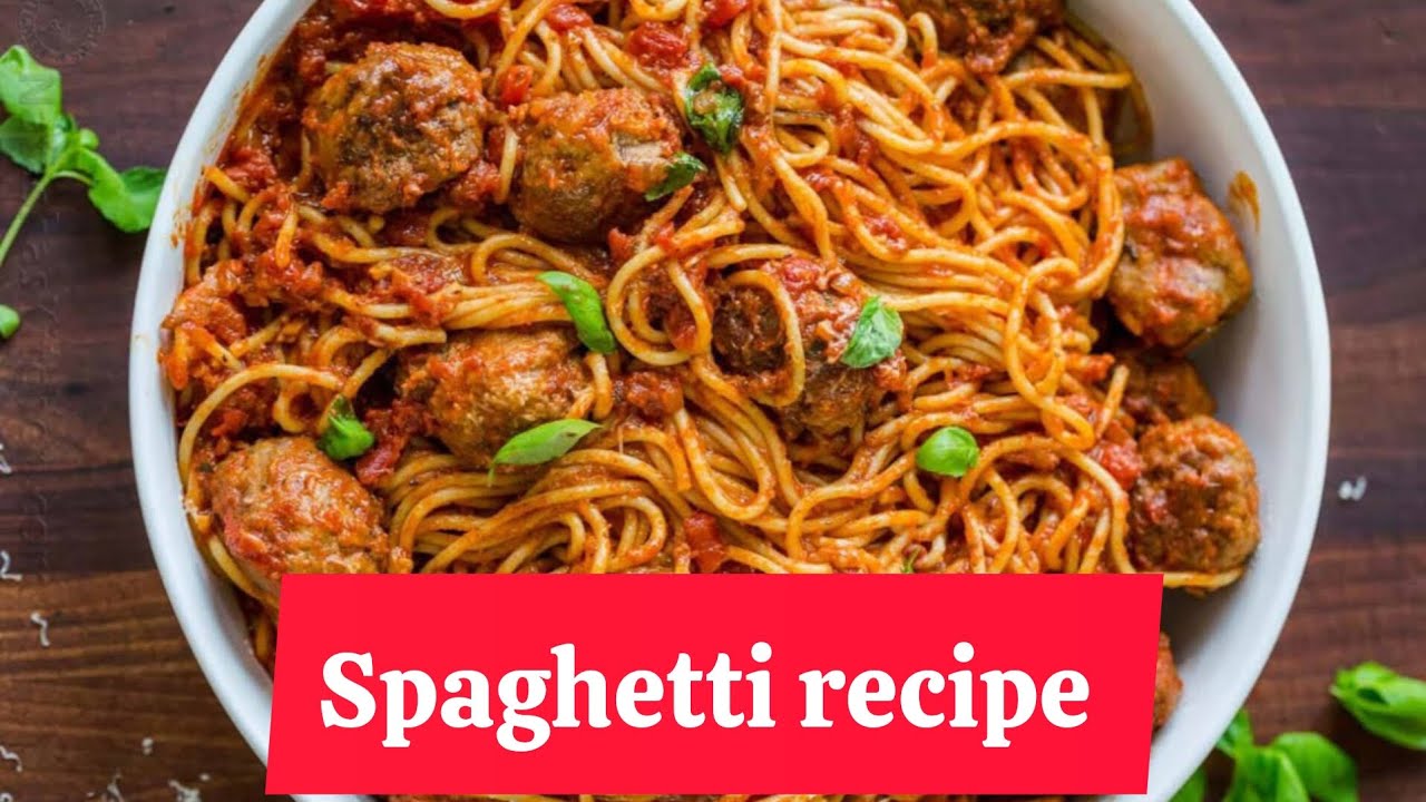 Spaghetti recipe|| how to make pasta recipe - YouTube