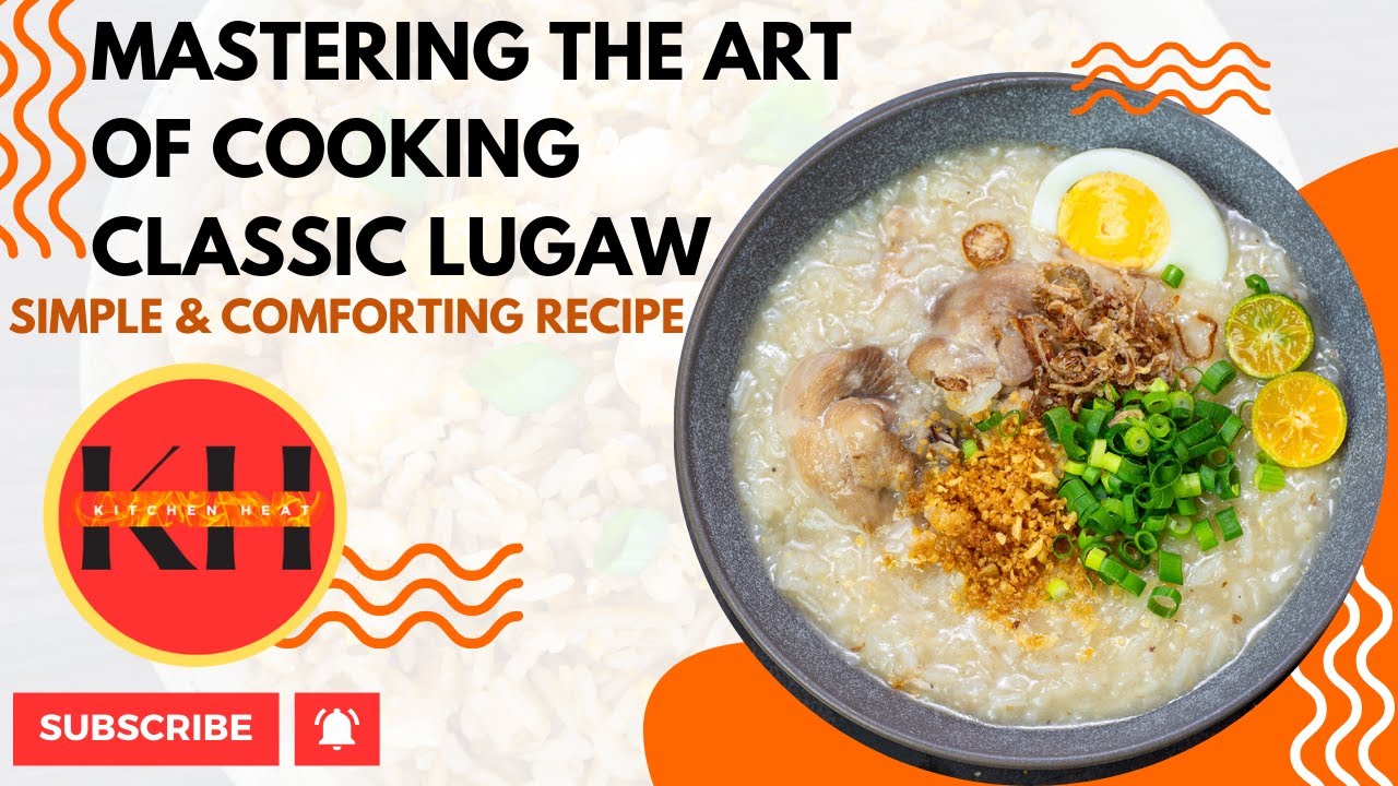 easy lugaw recipe l paano magluto ng masarap na lugaw how to cook the ...