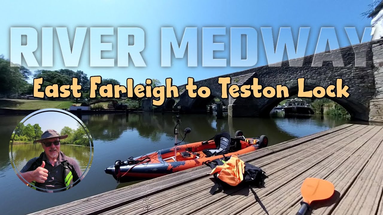 An Upstream Paddle From East Farleigh To Teston Lock On The River ...