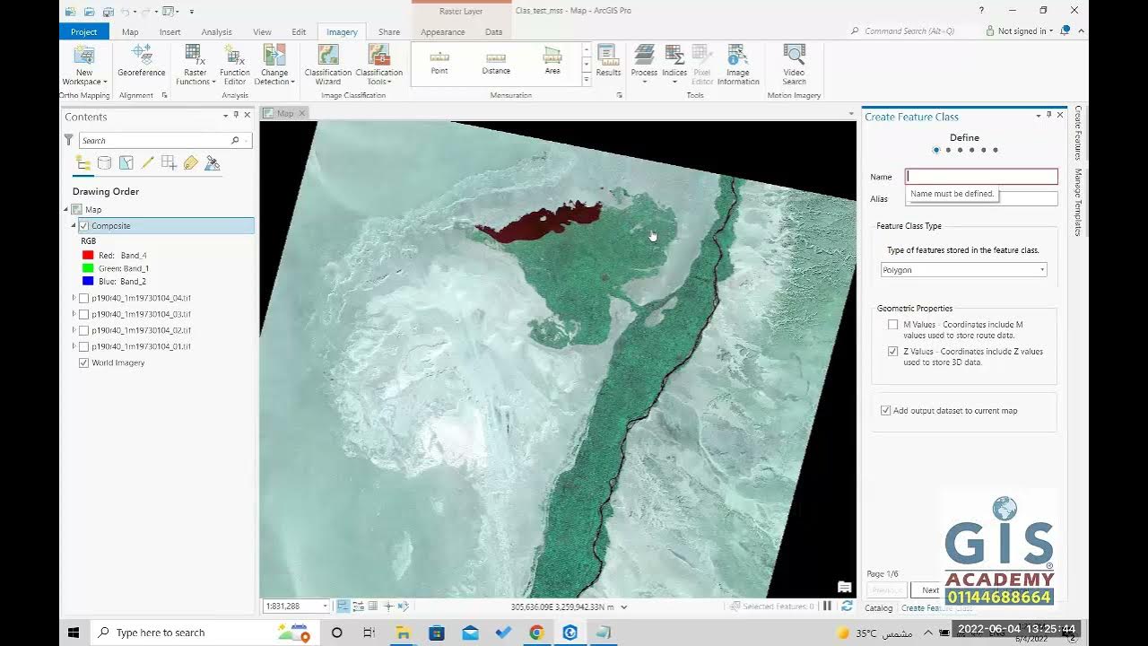 153 supervised classification arcgis pro - YouTube