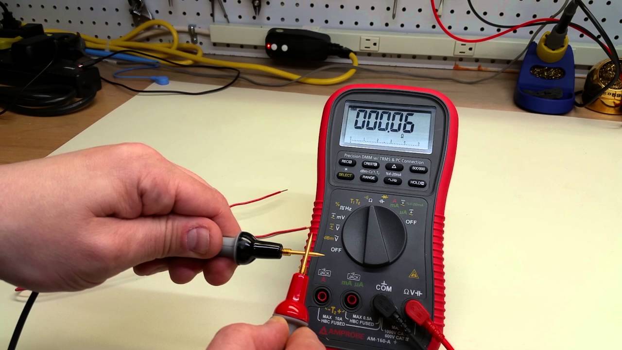 #7: Some observations on DMM test leads - YouTube