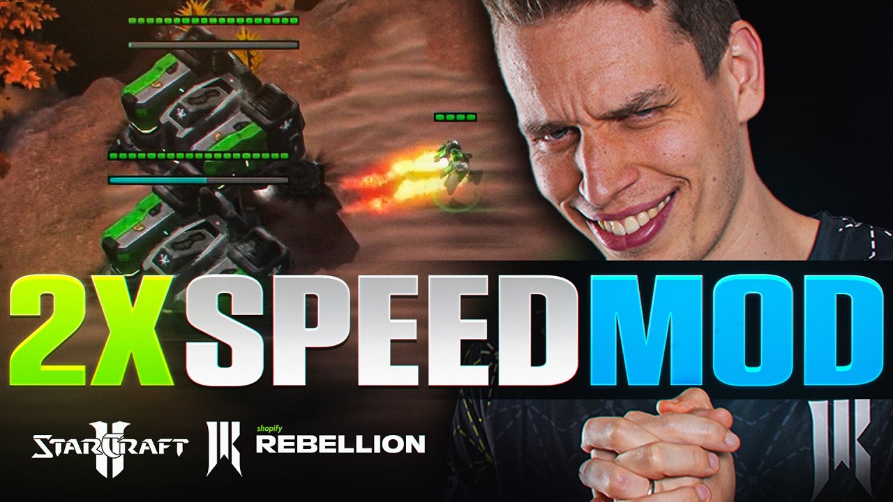 Pro Starcraft 2 but it's 2x speed - YouTube