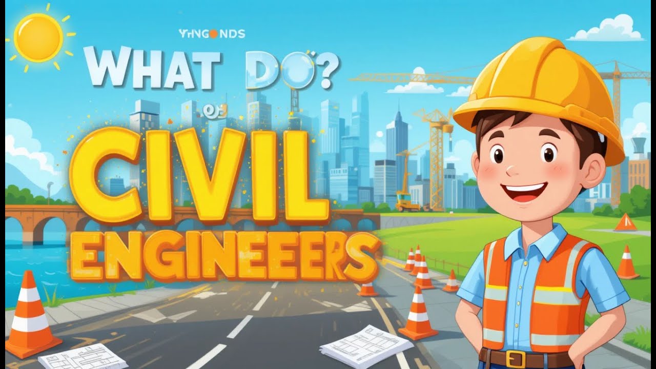 "What Do Civil Engineers Do? | A Fun Video for Kids – Engineers Week ...