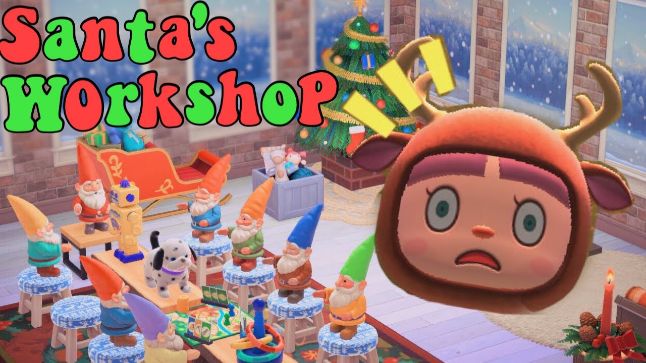 Santa's Workshop Challenge! Animal Crossing New Horizons! - YouTube