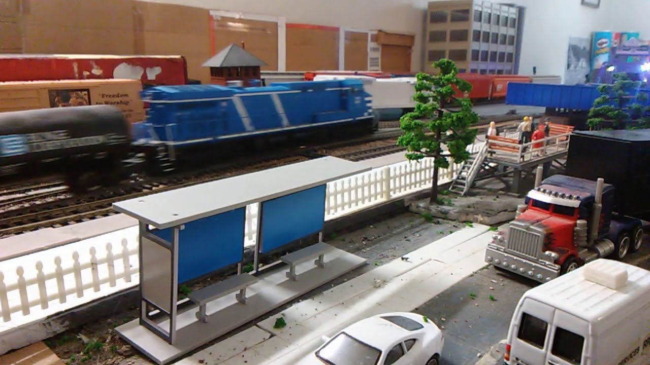 HO Scale Amtrak, Sounder & CEFX 10/10/2020 - YouTube