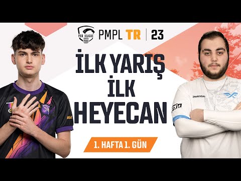 [TR] 2023 PMPL Türkiye H1G1 | Bahar | PUBG MOBILE Pro League 2023