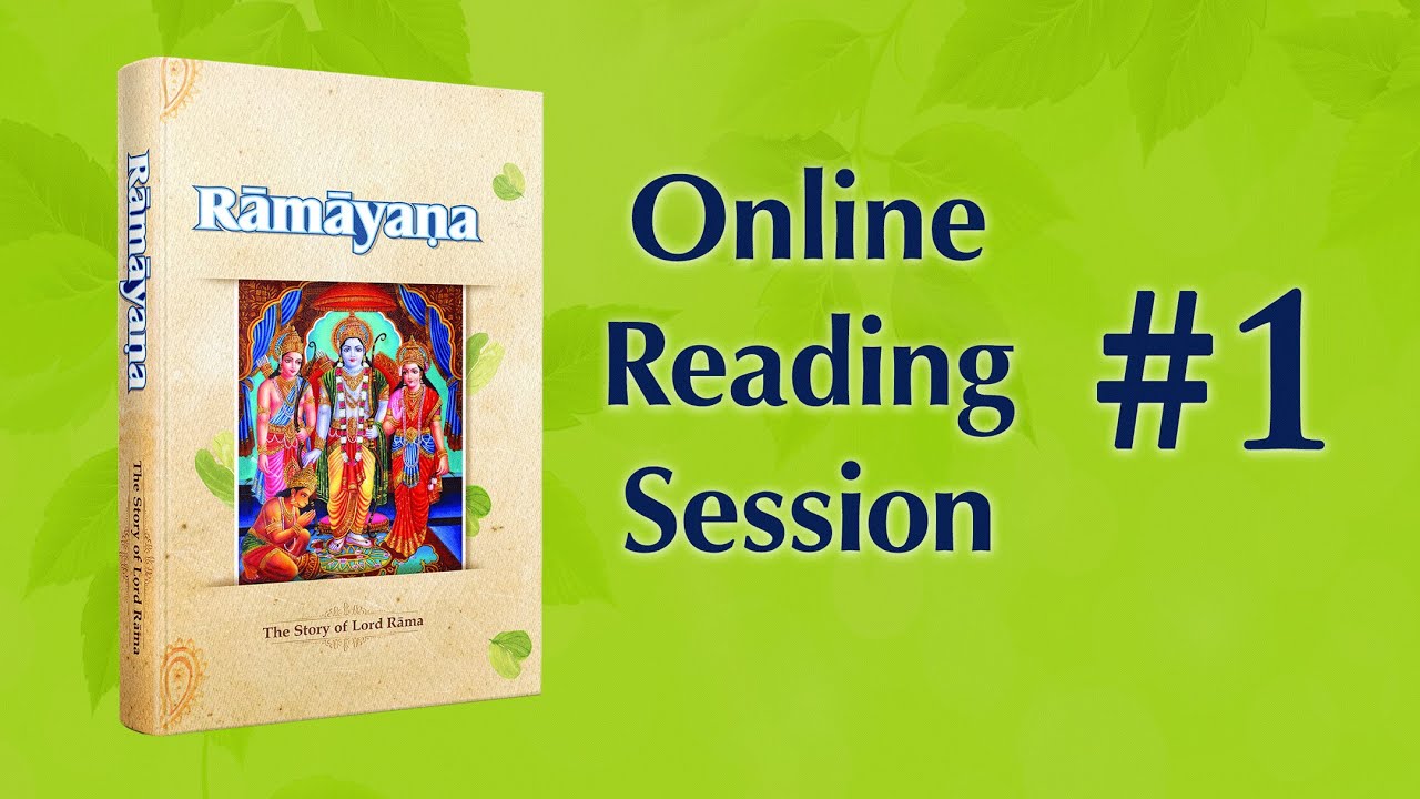 Online Reading of "Ramayana - The Story of Lord Rama" - Part 1 - YouTube