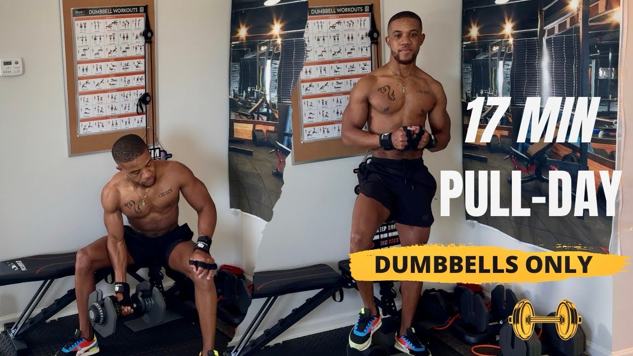 17 Min Pull Workout For Strength, Definition and Gains — At Home With ...