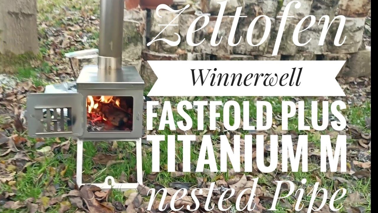 Zeltofen Winnerwell Fastfold Plus Titanium nested Pipe - YouTube