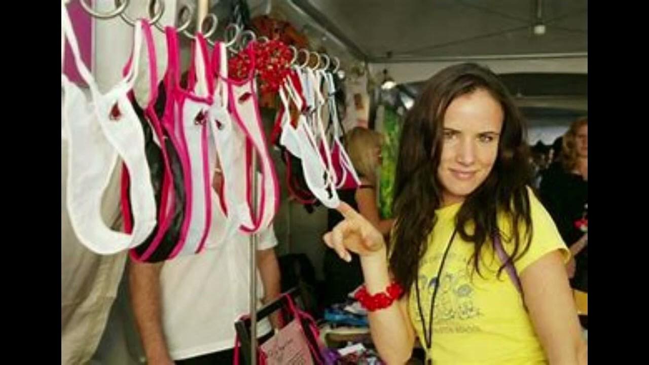 c string model lingerie - YouTube