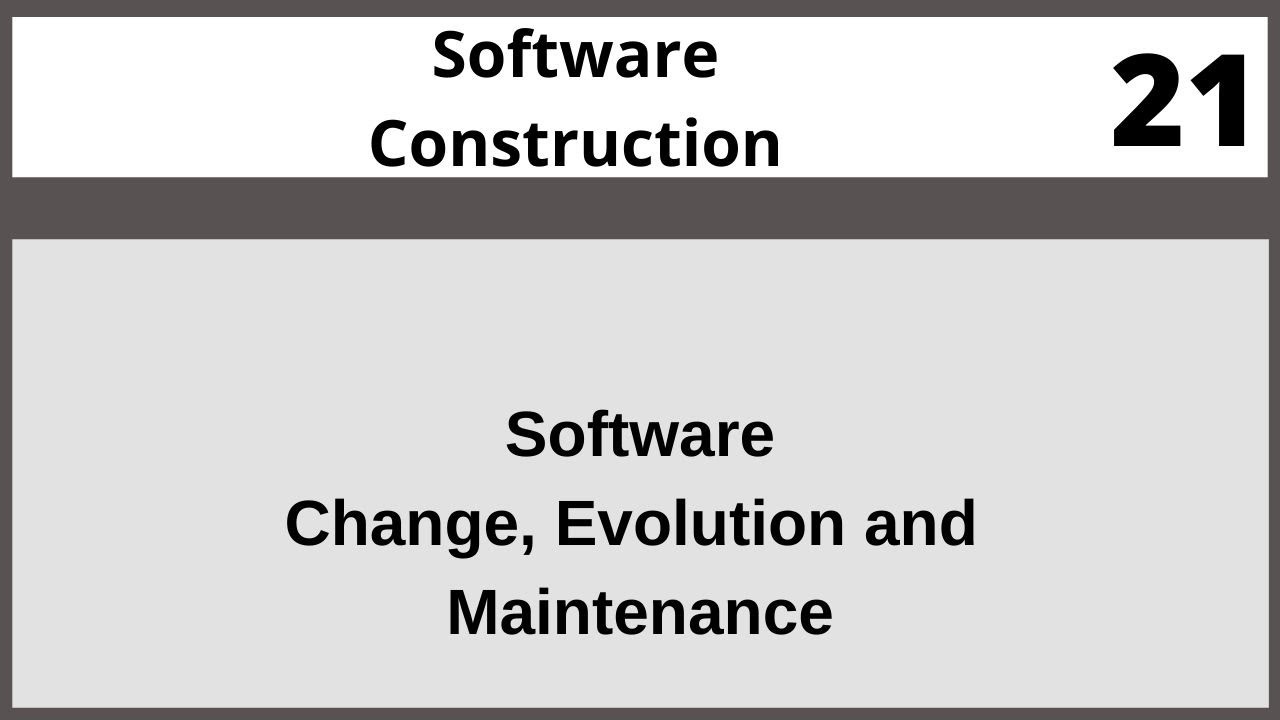 SOftware Construction in hindi Urdu CSE299 LECTURE 21 - YouTube