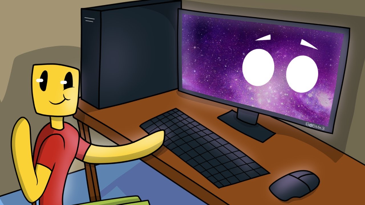 Idiot Experiences The Life Of Jim || Jim's Computer - YouTube