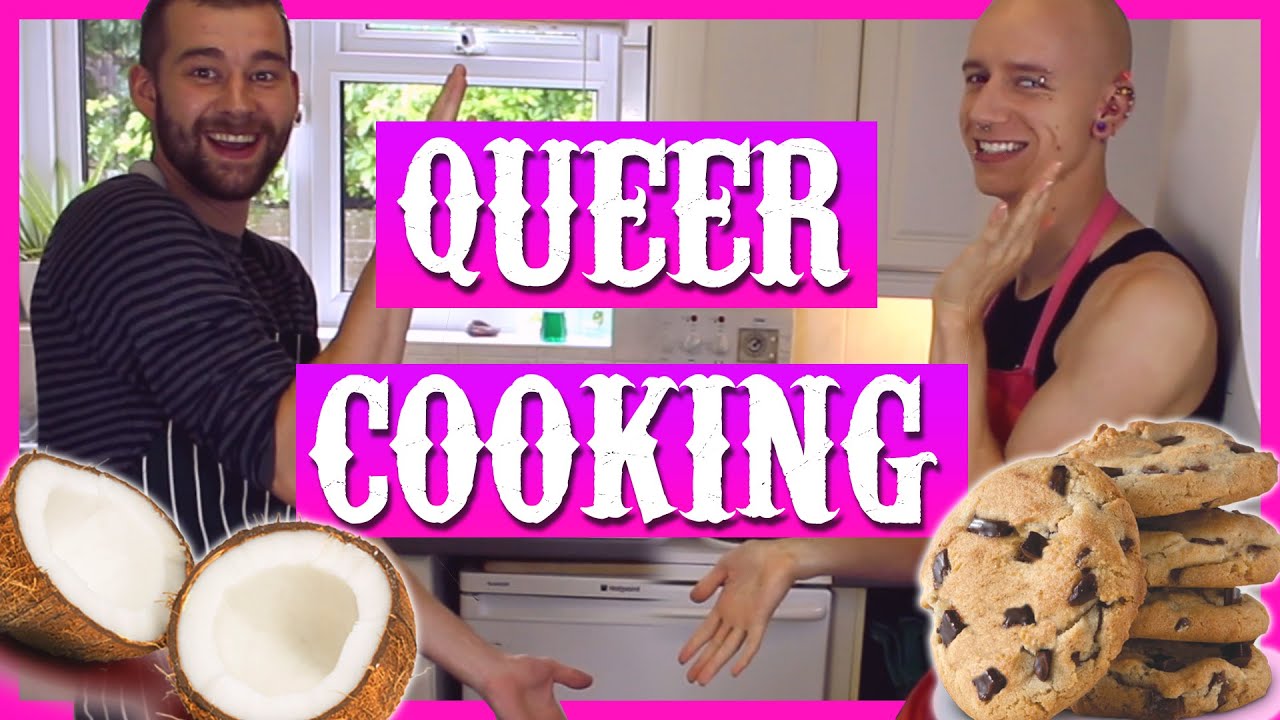 How To Make: COCONUT CHOCOLATE CHIP COOKIES | Queer Cooking - YouTube