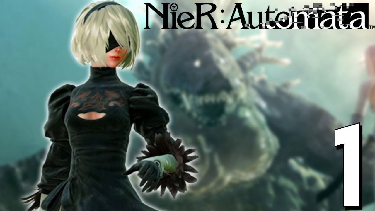 Giant Transformer Murder Robot | NieR: Automata Let's Play Gameplay #1 ...