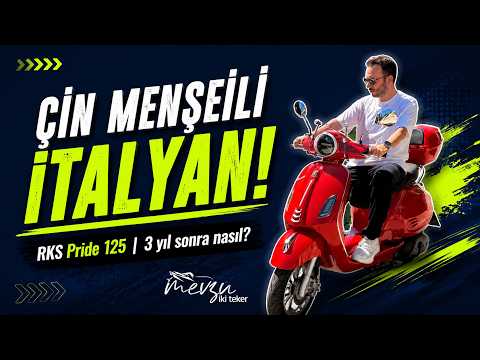 Vespa Gibi Görünüyor Ama Değil! | RKS Pride 125 3 Yıllık Kullanıcı Deneyimi!