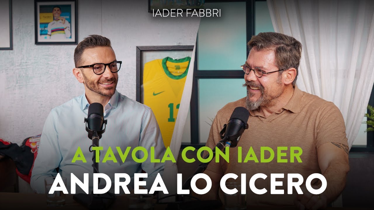 ANDREA LO CICERO - A TAVOLA CON IADER EPISODIO 14° - YouTube