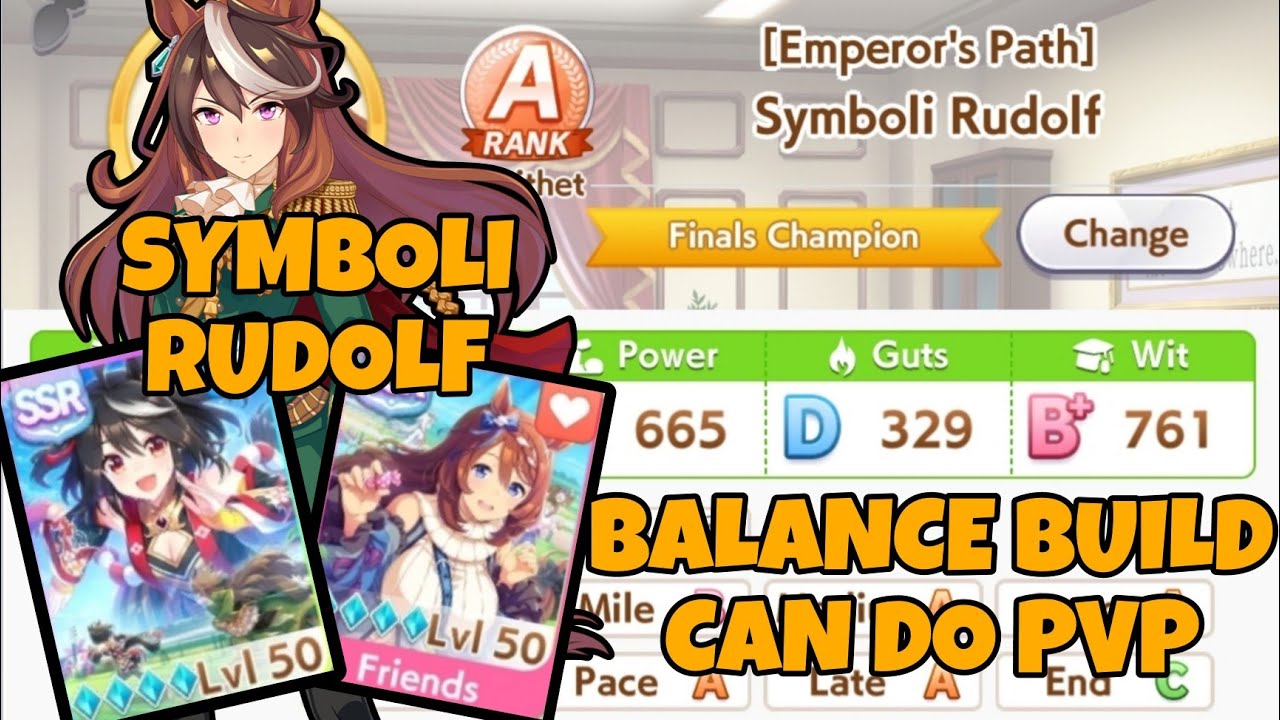 Symboli Rudolf | Balance Build | For PVP and URA [UMAMUSUME PRETTY ...