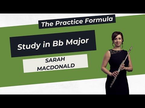 Study in Bb Major for Flute, Sarah MacDonald
