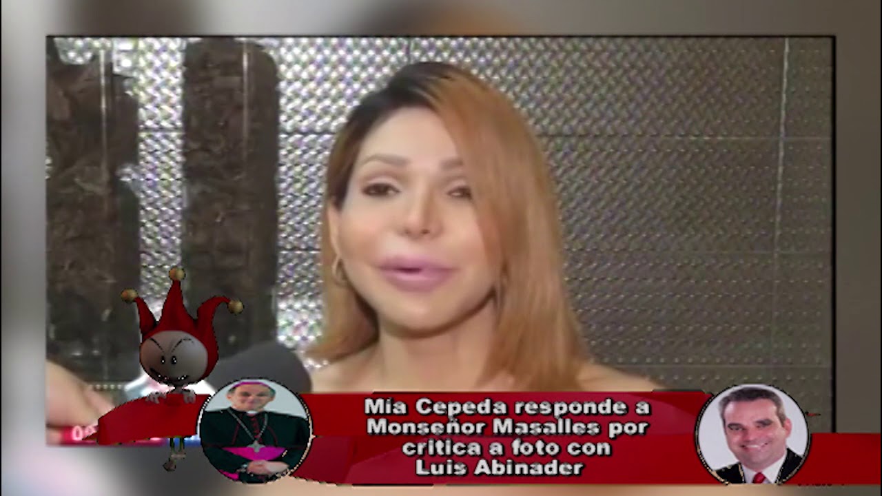 Mía Cepeda responde a Monseñor Masalles - YouTube