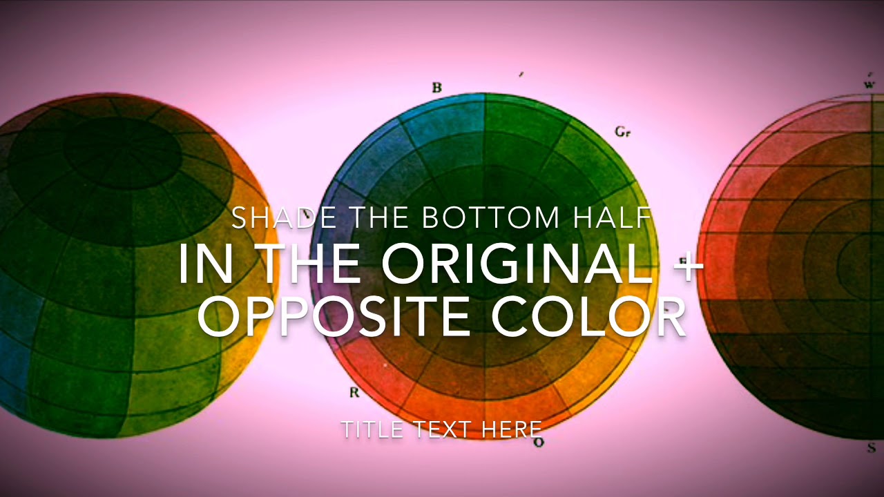 Color Theory Spheres Tutorial - YouTube