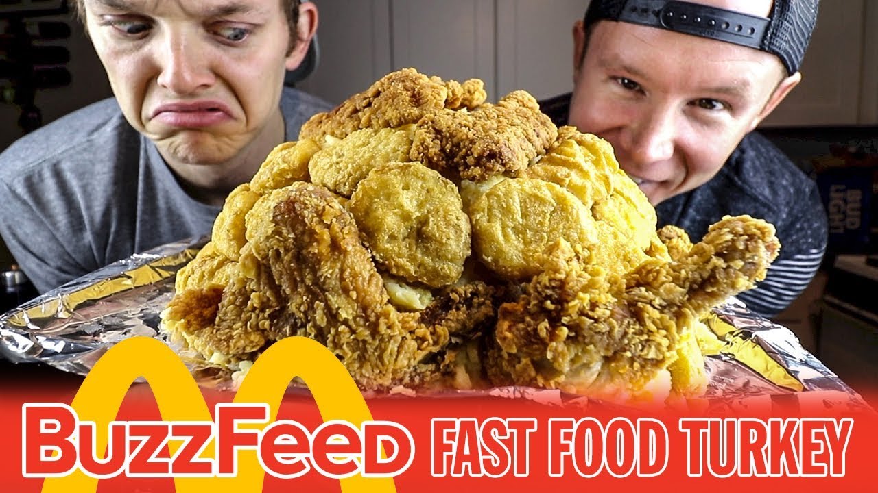 How To Make Buzzfeed's Fast Food Turkey - YouTube