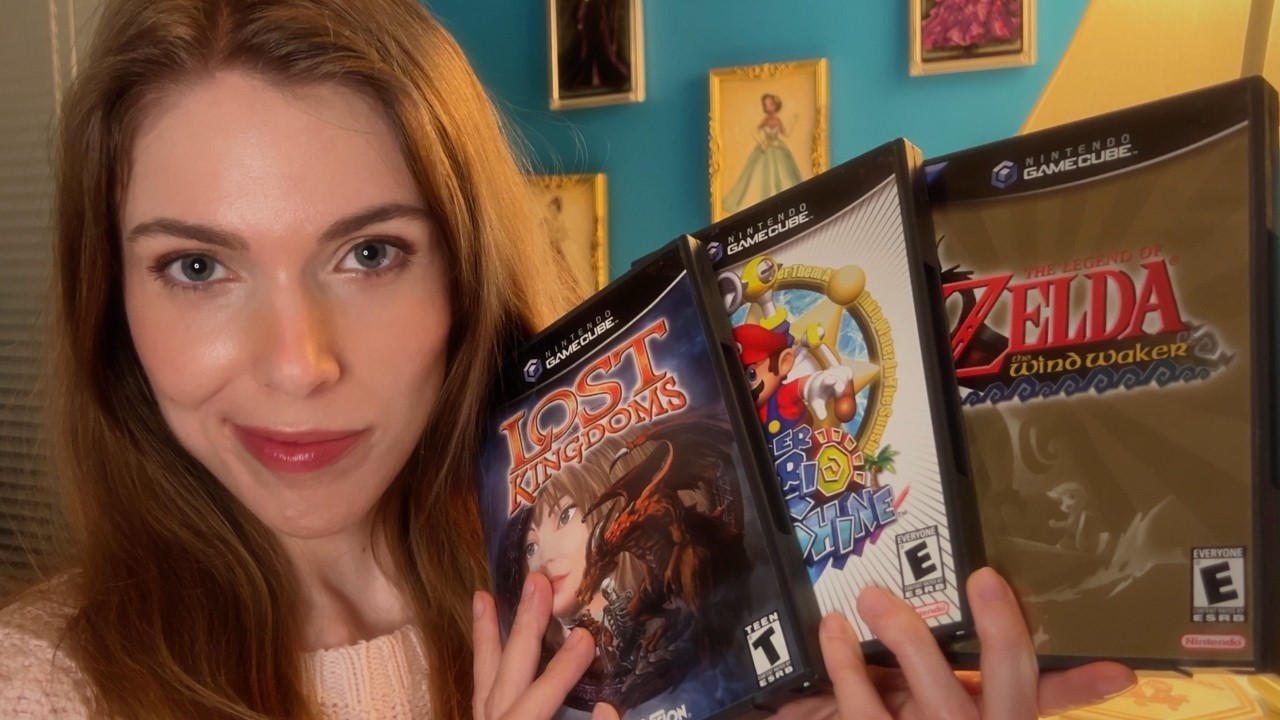 ASMR Nintendo GameCube Collection PART 1 | Soft Spoken Video Game Show ...