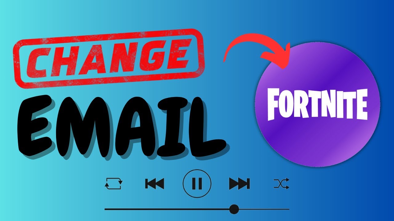 How to Change Fortnite Email - Full Guide (2025) - YouTube