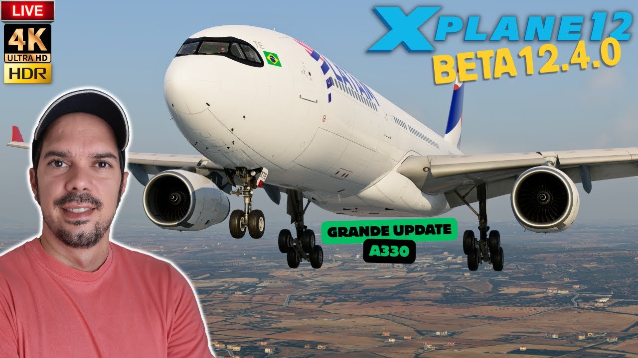 🔴 XP12 [4K HDR] - Boas notícias no XP12 Beta 12.4.0 e Big Update do ...