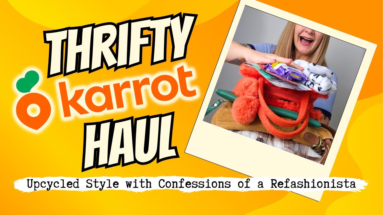 🥕♻️Karrot App Thrift Haul: Beauty, Clothing, Bags, Household ...
