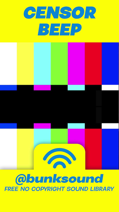 Censor Beep 📀 Bunksound #shorts - YouTube
