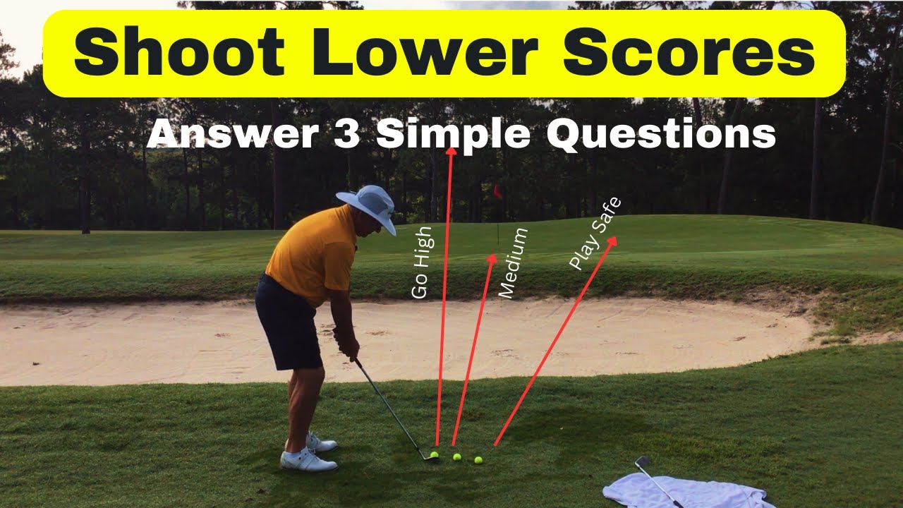 Shoot Lower Golf Scores: 3 Simple Questions - YouTube