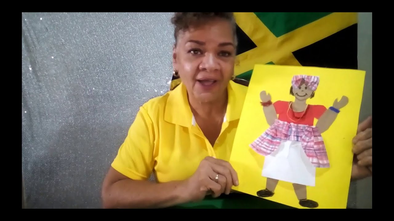 Miss Lou - Kids Art - How to make a Miss Lou Collage - YouTube