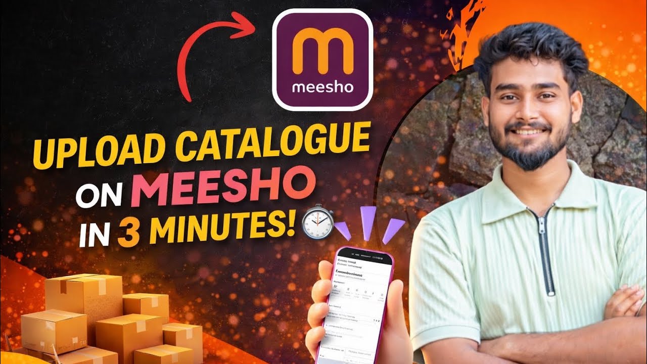 How to list product in meesho with phone step by step process - YouTube