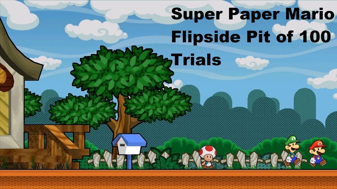 Super Paper Mario - Flipside Pit - 1:43:53 - YouTube