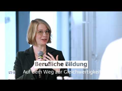 Berufliche Bildung auf dem Weg zur Gleichwertigkeit
