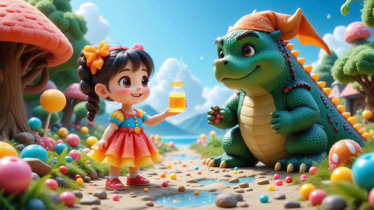 "Candyland Quest: Save the Kingdom from the Sour Gummy Dragon! 🍬🐉 ...