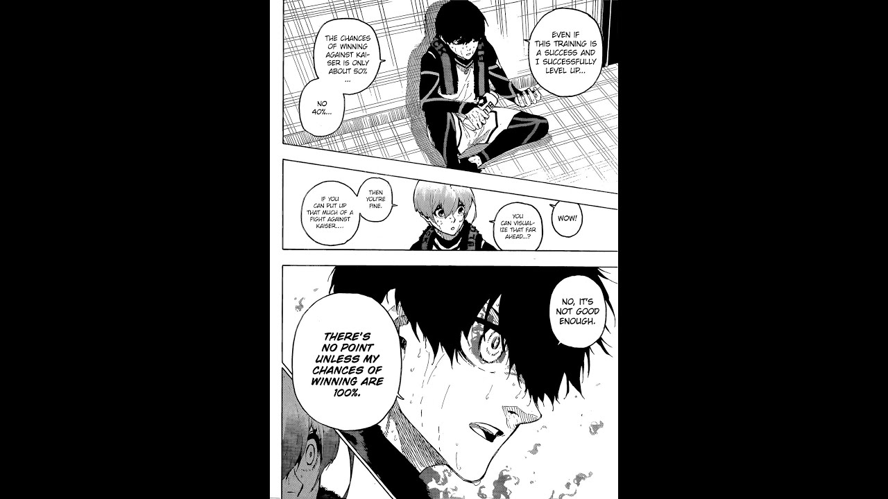Blue Lock chapter 208 reaction!!! (Isagi's golden formula to beat Kiser ...