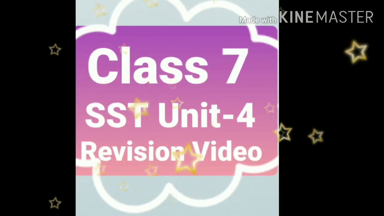 Class 7 Unit 4 SST (part 2 ) - YouTube