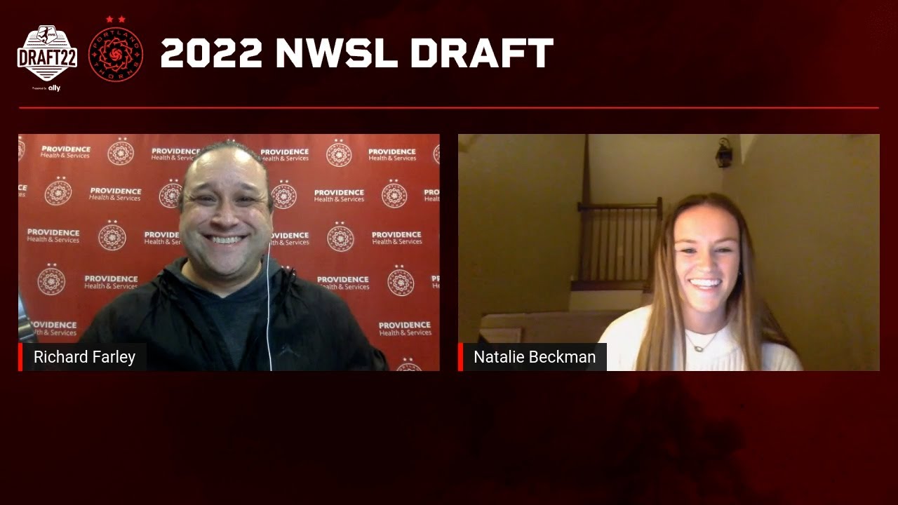 2022 NWSL Draft | Meet forward Natalie Beckman - YouTube