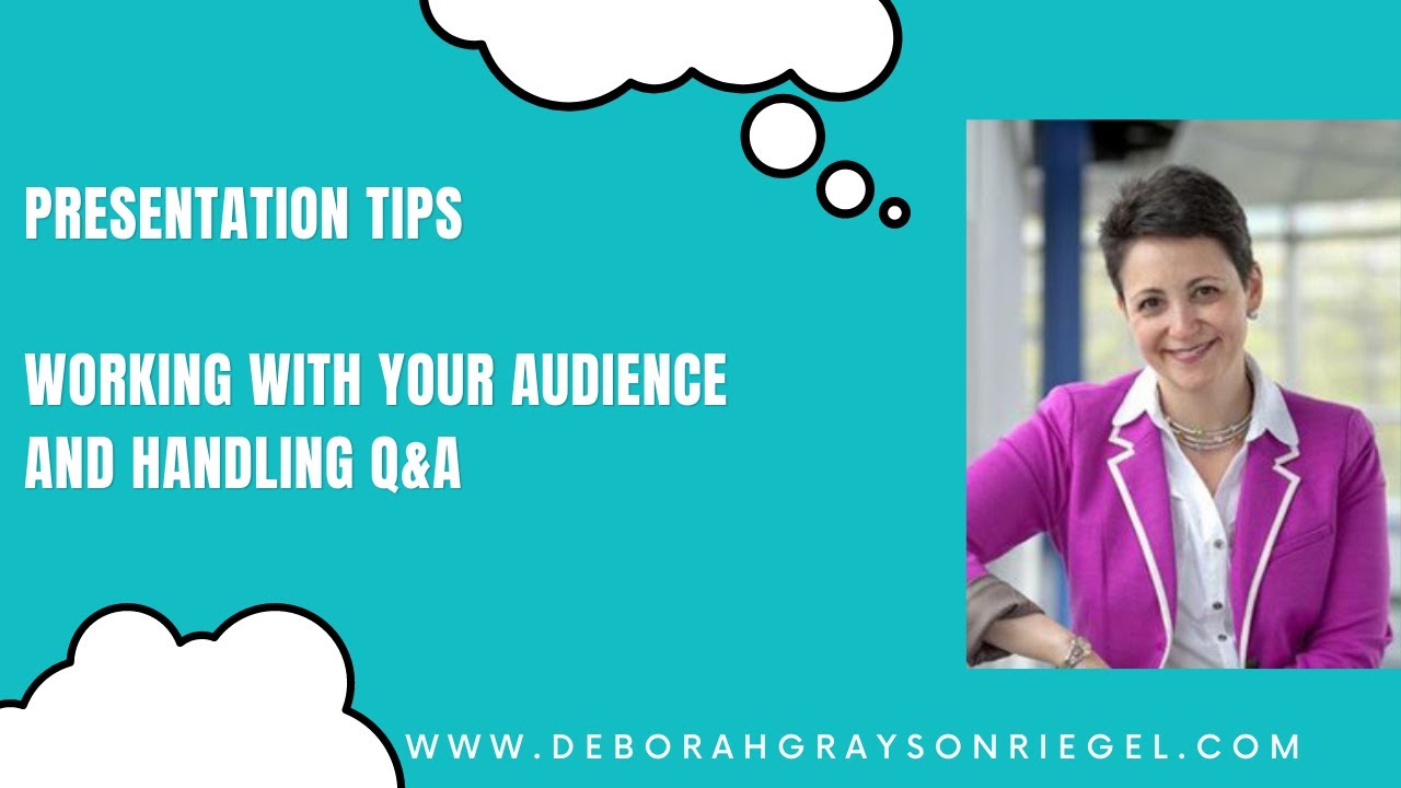 Working With Your Audience and Handling Q&A - YouTube