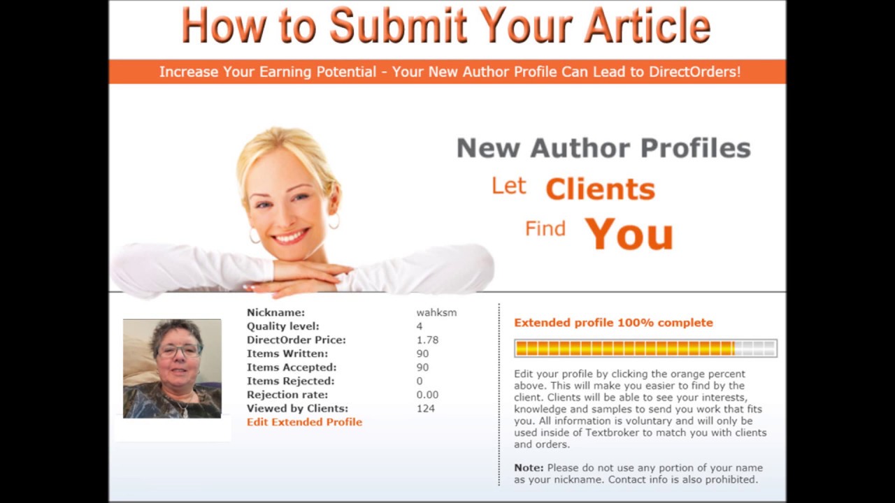 How to Use Textbroker - Submit an Article - YouTube