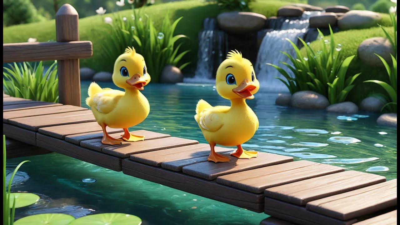 Baby Duck Quack Quack Quack | Cute Duck Nursery Rhyme for Toddlers ...