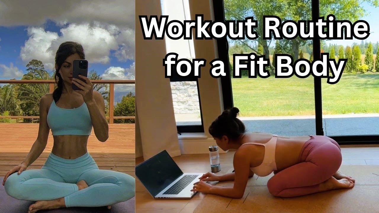 Sculpt & Shape My Daily Workout Routine for a Fit Body! Part 2😍 - YouTube