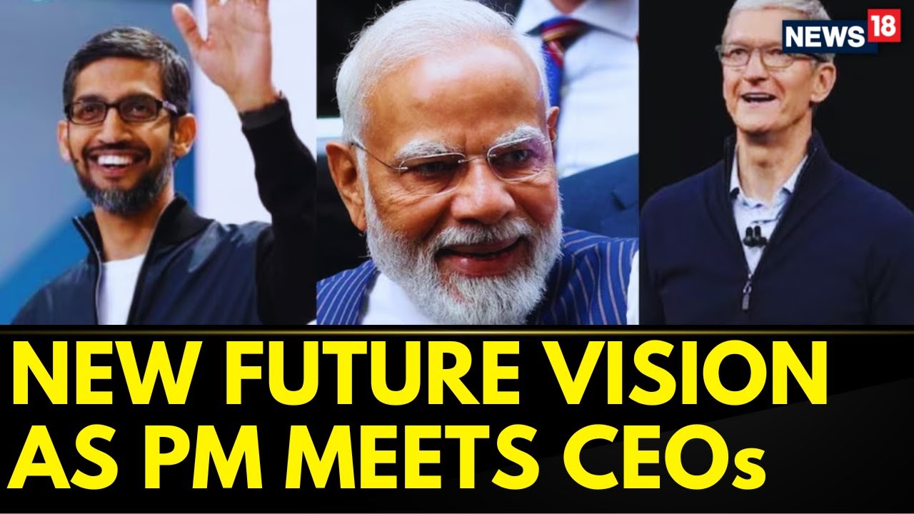 PM Modi In US | PM Modi To Build A New Future In Meeting With The CEOs ...