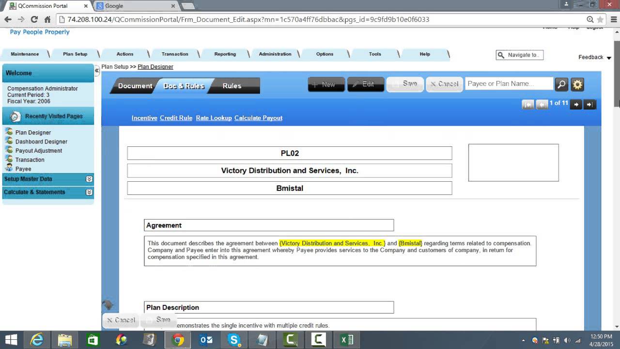 Qcommission Sales Commission Demo 21 - YouTube