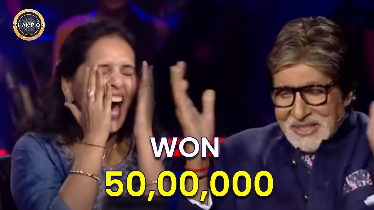Jite 50 lakh Rupe | Kaun Banega Crorepati S-14 2022 | KBC | Winner ...